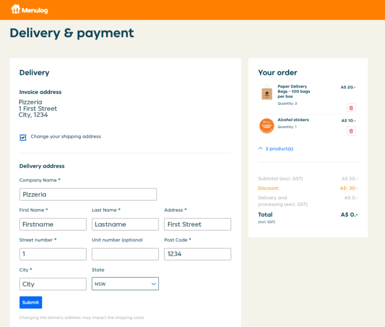 We’ve launched a new Menulog Partner Shop! | Menulog